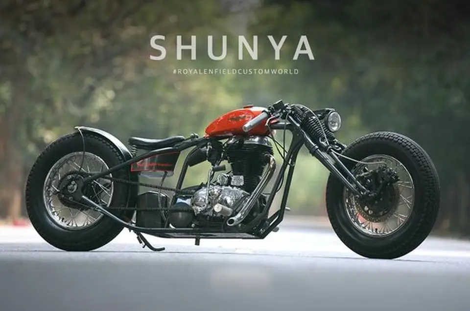 นี่คือจุดเริ่มต้นของ Zero Chopper กับรถ Royal Enfield Classic 500 ...